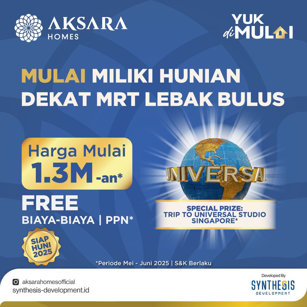 Aksara Homes Ciputat - Synthesis Development